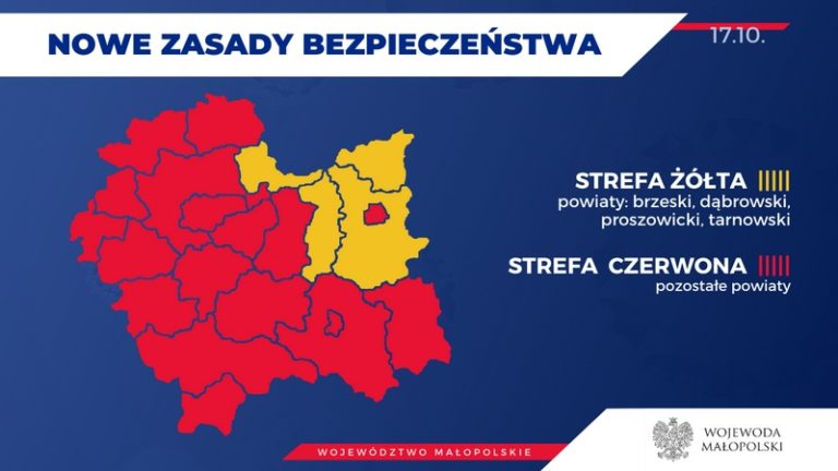 PILNE: Powiat bocheński w strefie czerwonej. Rząd wprowadza nowe ... PILNE: Powiat bocheński w strefie czerwonej. Rząd wprowadza nowe ...